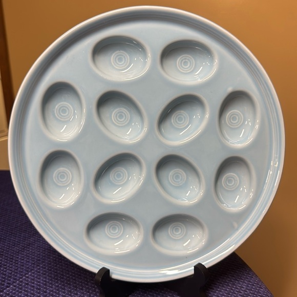 Fiesta | Dining | Fiesta Egg Plate Sky | Poshmark